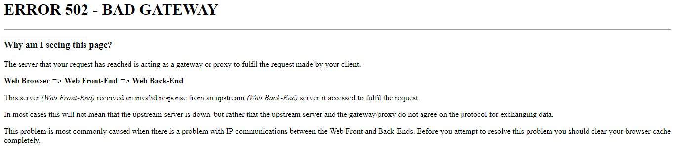 9 Ways to Fix 502 Bad Gateway Error on Your WordPress Site - Domain ...