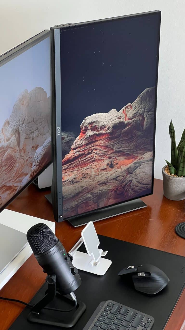 How To Set Up A Vertical Monitor Domain Name Sanity Blog